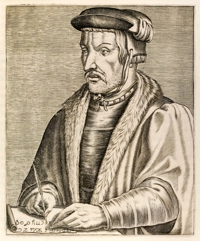 Heinrich Cornelius Agrippa, z „Prawdziwe portrety” André Thévet ...