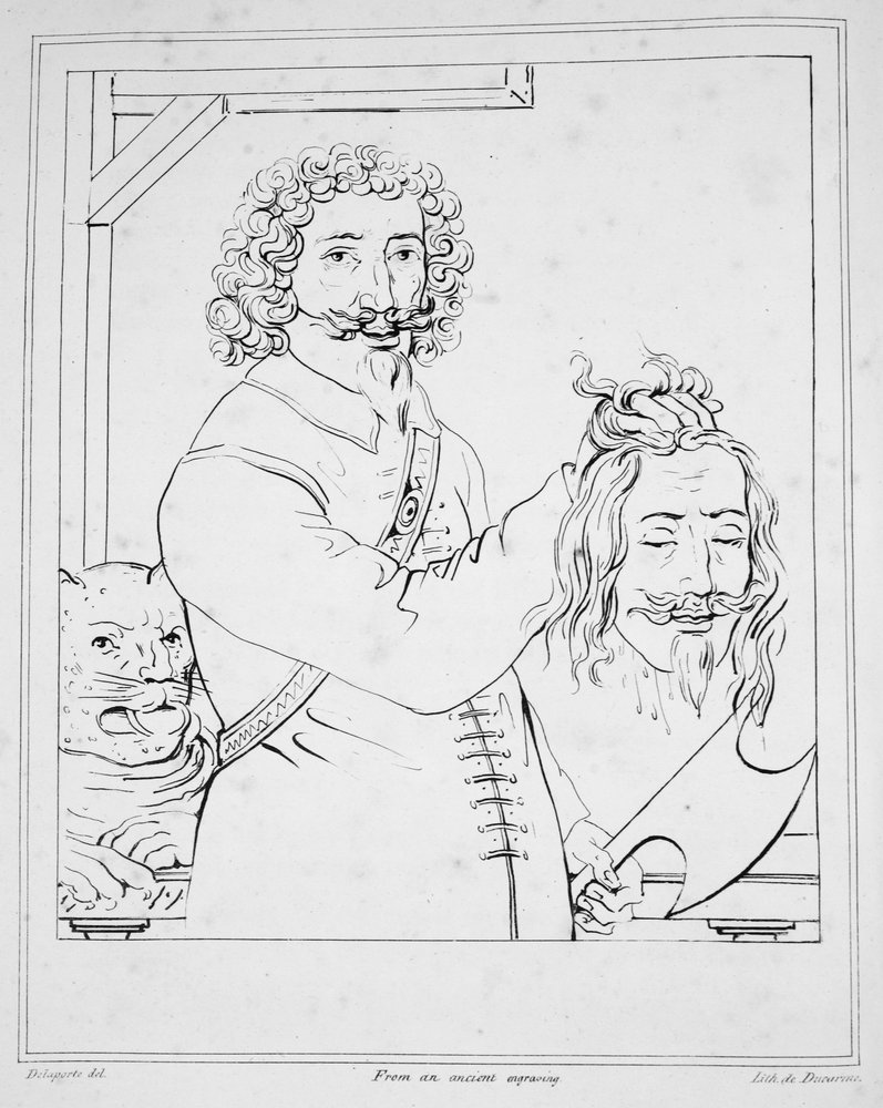 Egzekucja Karola I rytowana przez De Ducarme | Delaporte