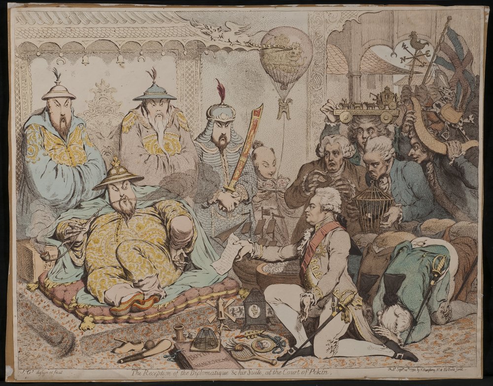 Recepcja Dyplomatyka i jego Apartament na Dworze Pekinu, 1792 r.