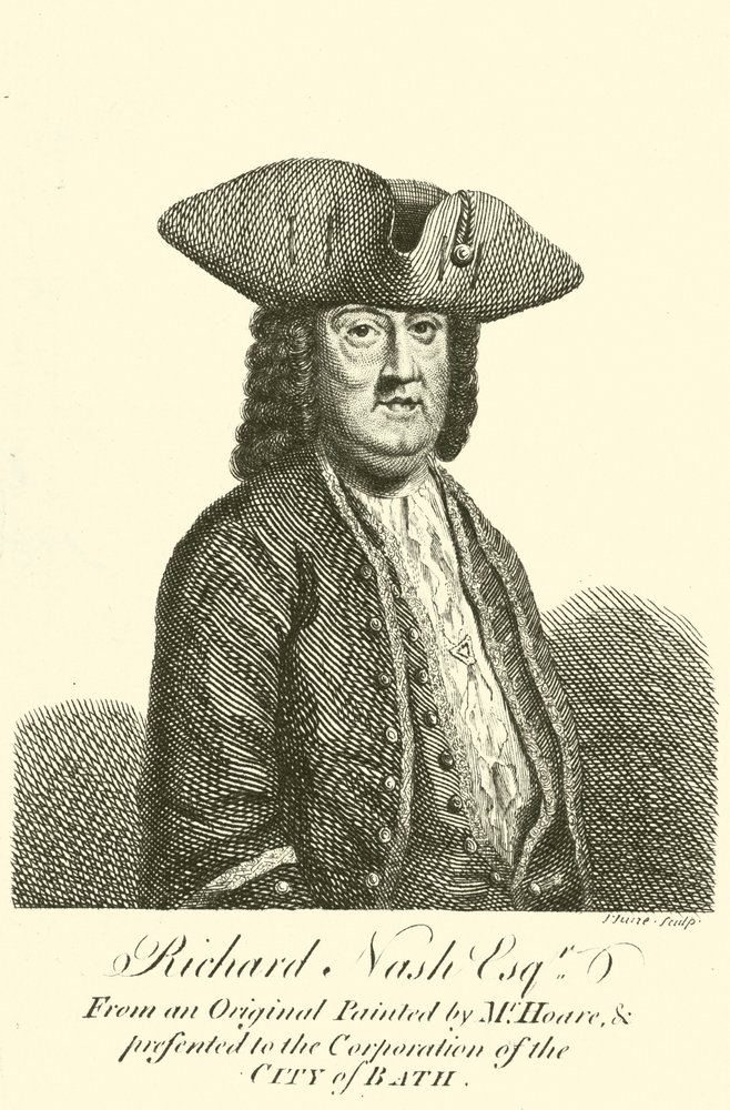 Richard Nash, znany jako Beau Nash, walijski dandys, hazardzista i ...