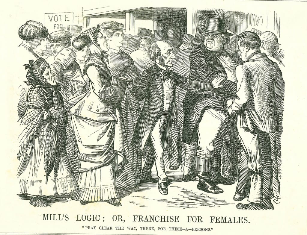 Mill's Logic: lub Franczyza dla Kobiet: John Stuart Mill prosi ...