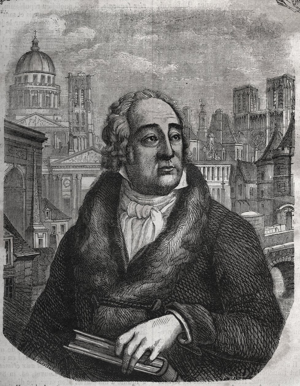 Portret Jacquesa-Antoine'a Dulaure'a (Jacques Antoine) (1755-1835 ...