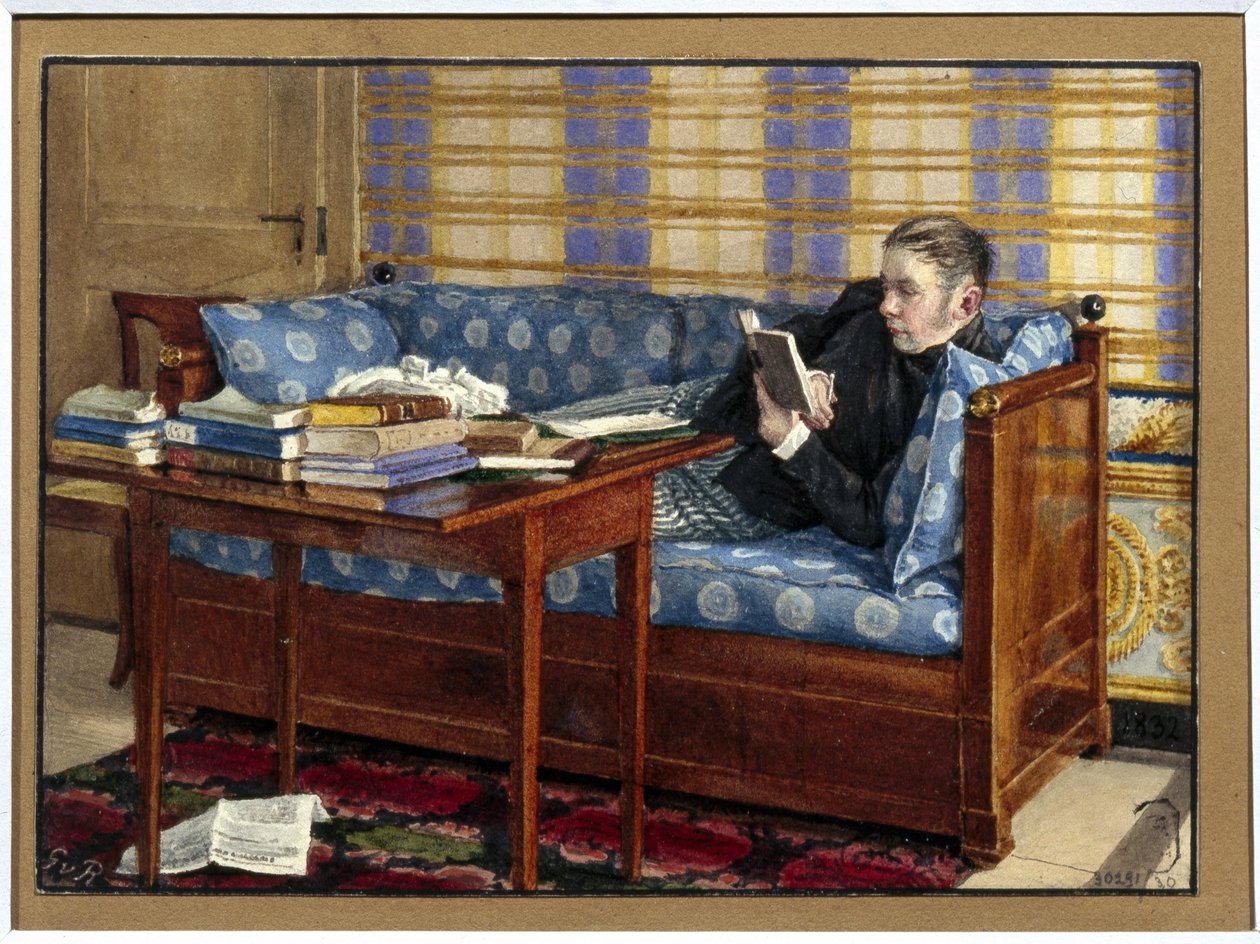 Portret poety Wasilija Zoukowskiego (1783-1852). (Portret poety ...