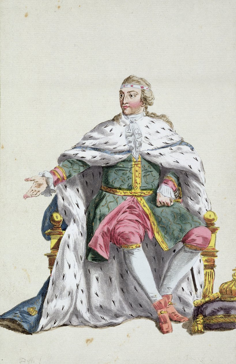 Karol XII (1682-1718) Król Szwecji z 'Receuil des Estampes ...