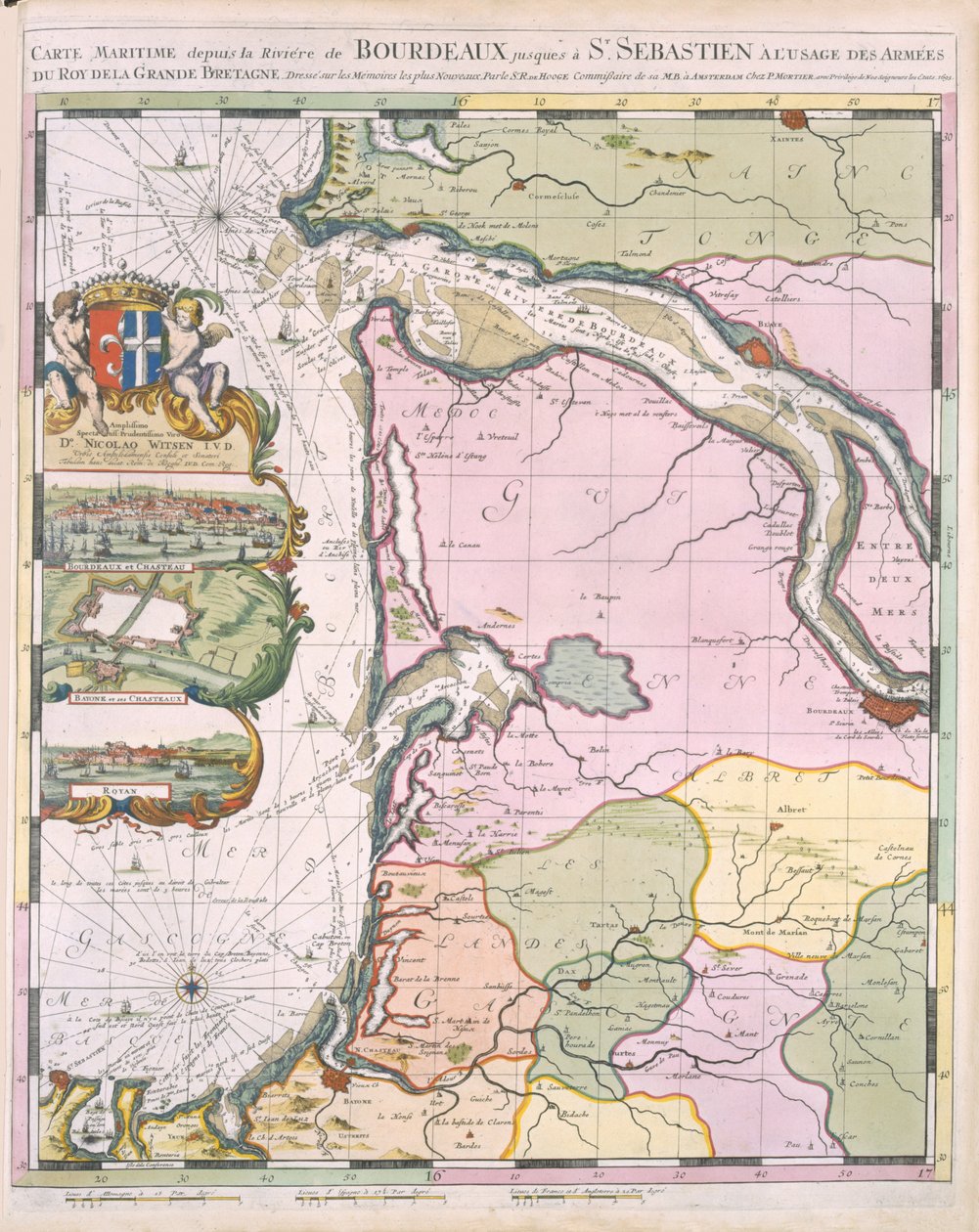 La Naptune Francois, czyli Atlas map morskich, 1693