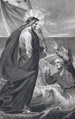 Christ Reproaching Peter, z „Historii i życia naszego Błogosławionego ...
